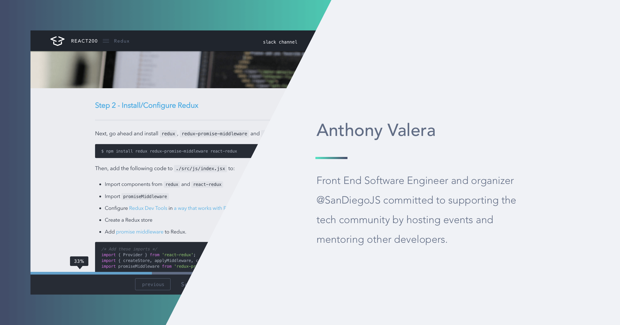 Anthony Valera | Front End Software Engineer